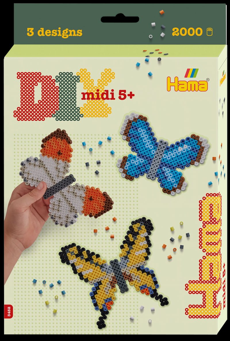 Schmetterlinge für „DIY midi 5+“ von Hama | das spielzeug