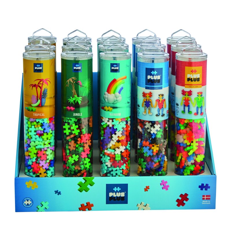Plus-Plus Tubes in neuen Farben | das spielzeug