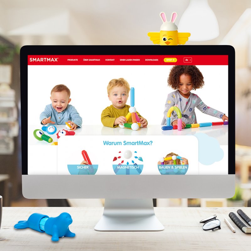 SmartMax-Website in neuem Design | das spielzeug