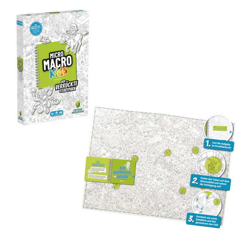 Hutter: „Simsala Spin“, „Flipping Frogs“, „MicroMacro“ | das spielzeug