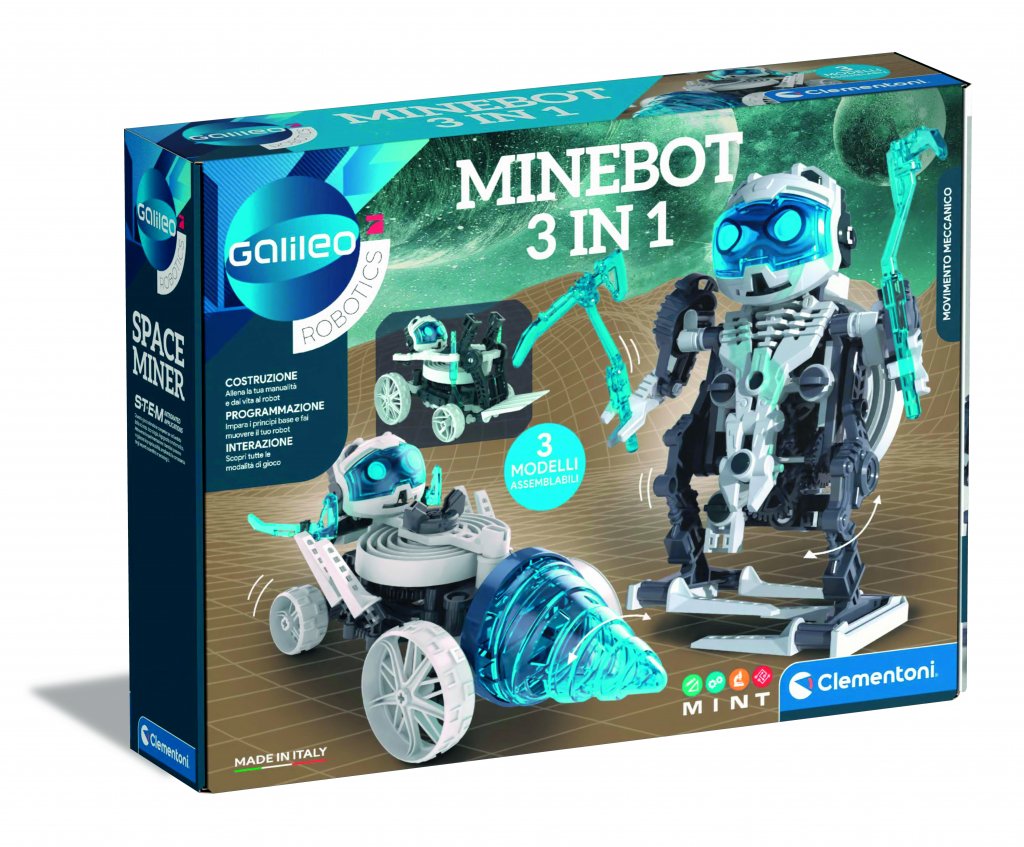 „Galileo Minebot 3 in 1“ und „AIRO“ | das spielzeug