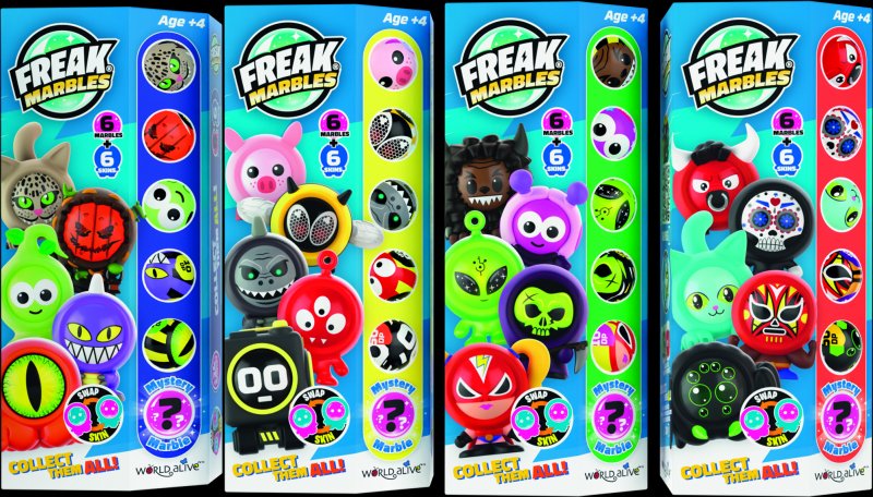 „Freak Marbles“ von World Alive | das spielzeug