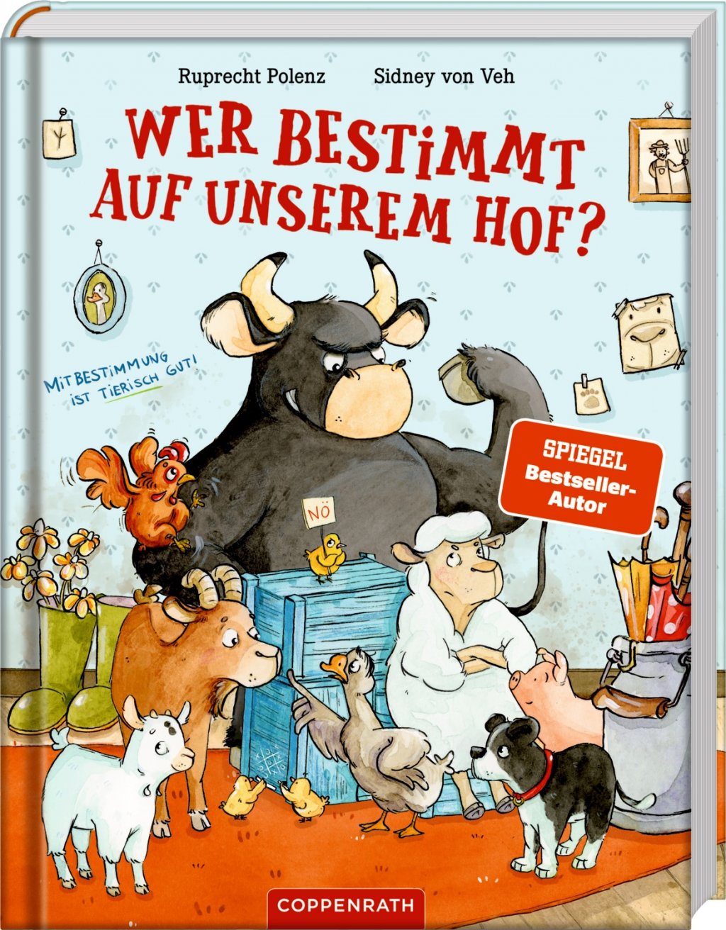 Kinderbuch „Wer bestimmt auf unserem Hof?“ | das spielzeug