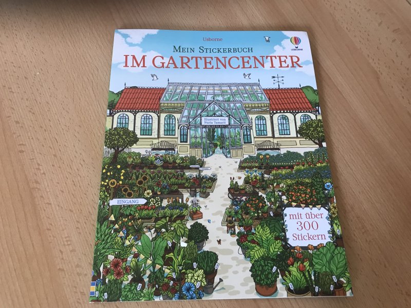 Usborne: Mein Stickerbuch Im Gartencenter | das spielzeug